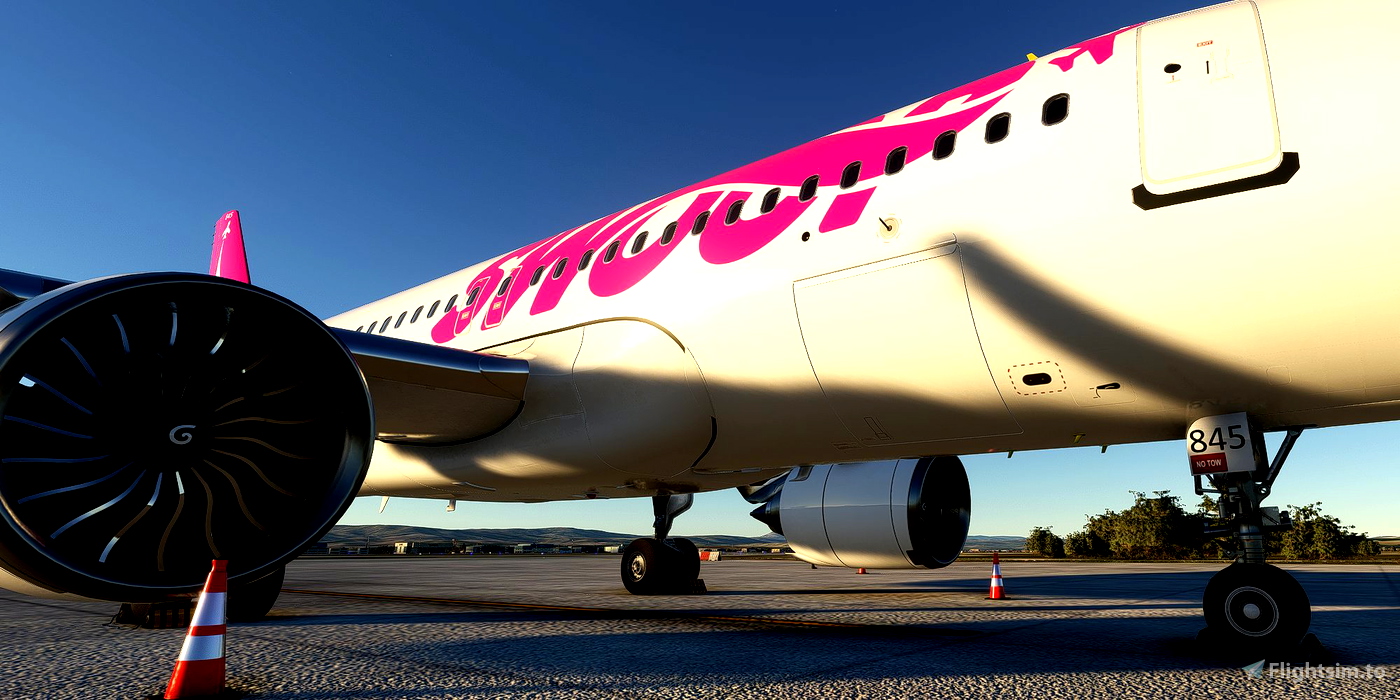 [A32NX] FlyByWire | Airbus A320neo SWOOP Airlines C-FLSF 8k for Microsoft Flight Simulator | MSFS