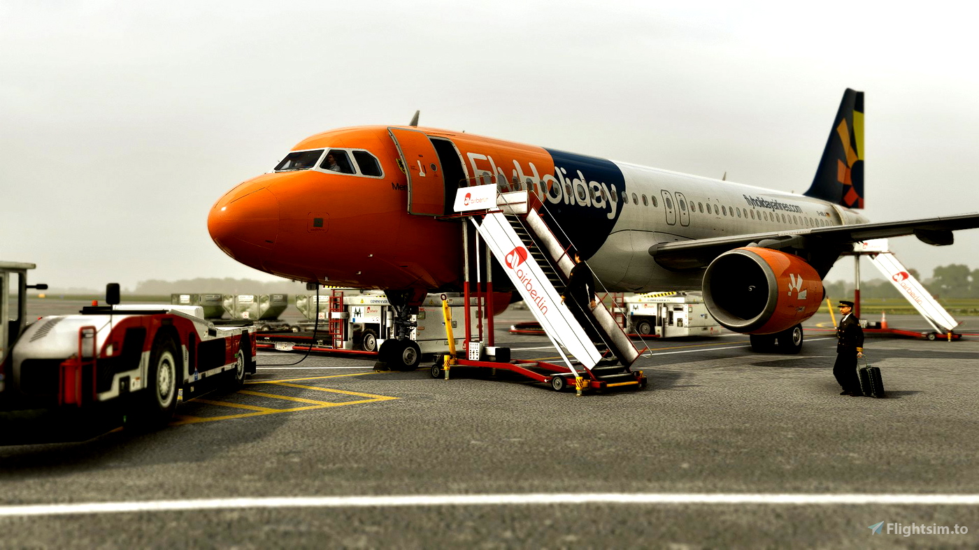 FlyHoliday Airlines Fenix A320 FLEET + NEW Cabin for Microsoft Flight ...