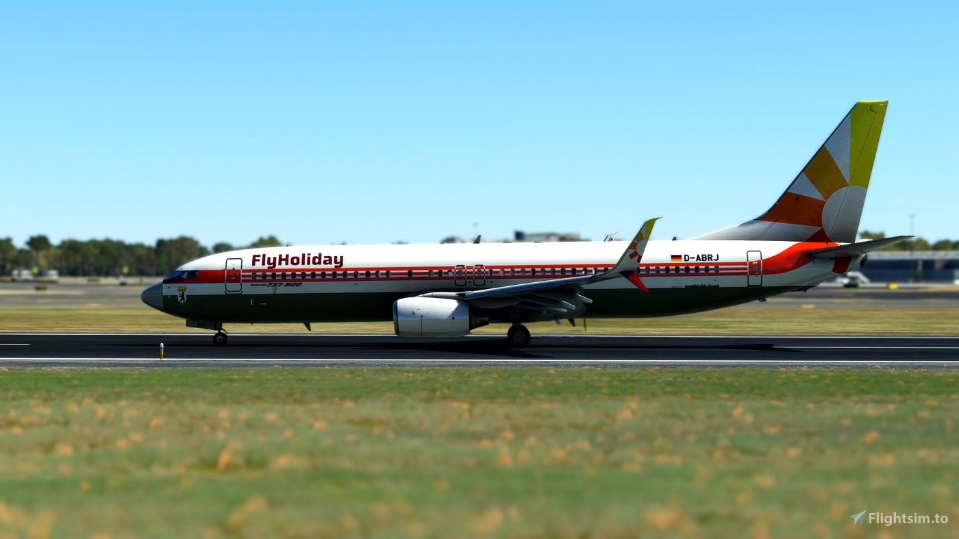 FlyHoliday Airlines – Special Livery "Retro Party" för Microsoft Flight ...