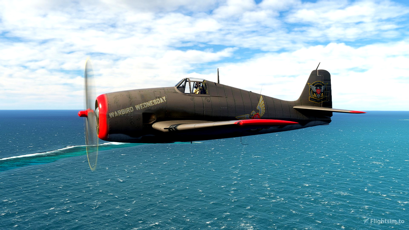 FlyingIron F6F-5 Outcasts ODF-101 Warbird Wednesday Livery pour ...