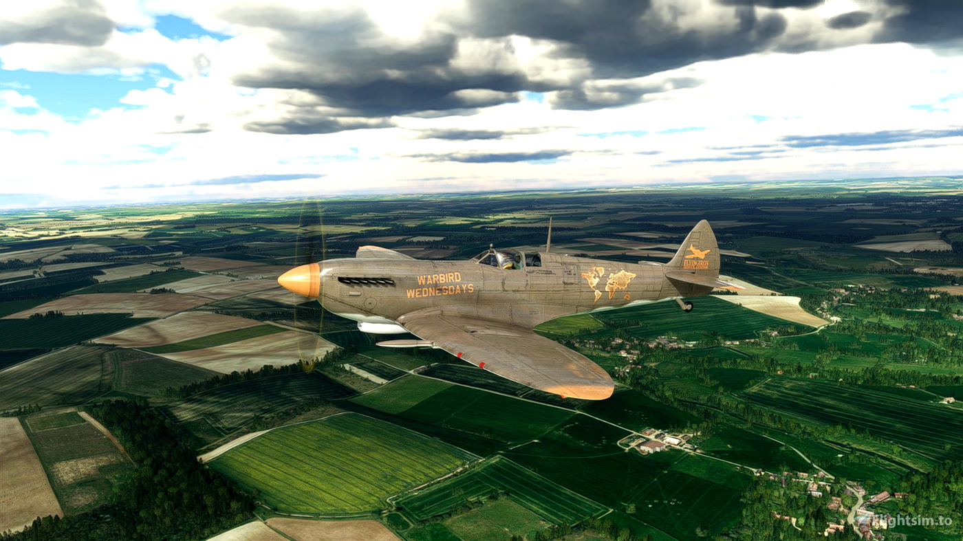 FlyingIron Simulations Spitfire "Warbird Wednesday" Livery for ...