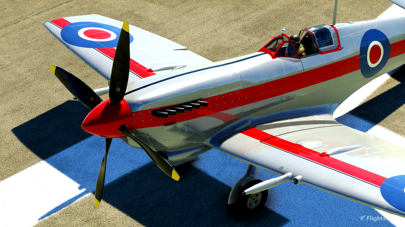 FlyingIron SpitfireIX Repaint Livery: 361 Spitfire F.XIVe RN201 for ...