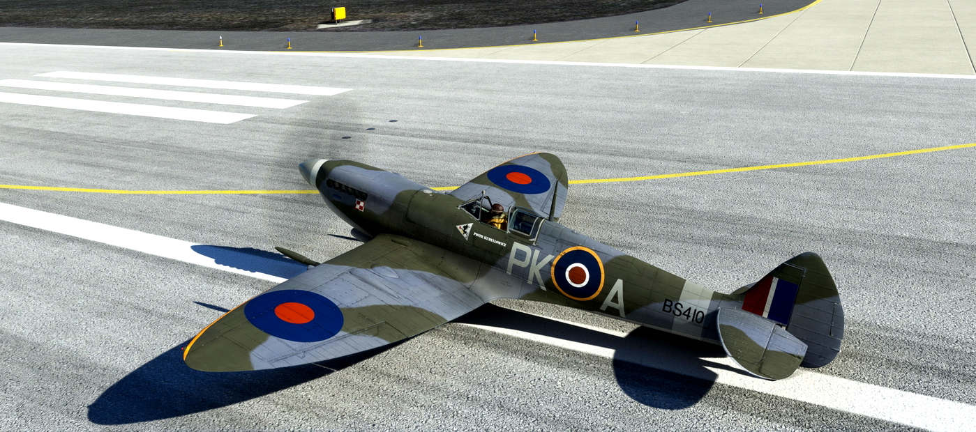 FlyingIron SpitfireIX Repaint Livery: G-TCHI for Microsoft Flight ...