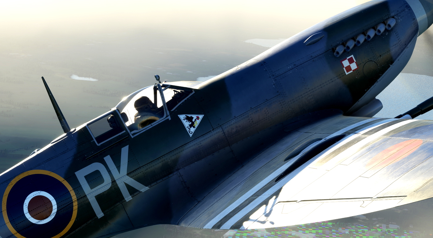 FlyingIron SpitfireIX Repaint Livery: G-TCHI for Microsoft Flight ...