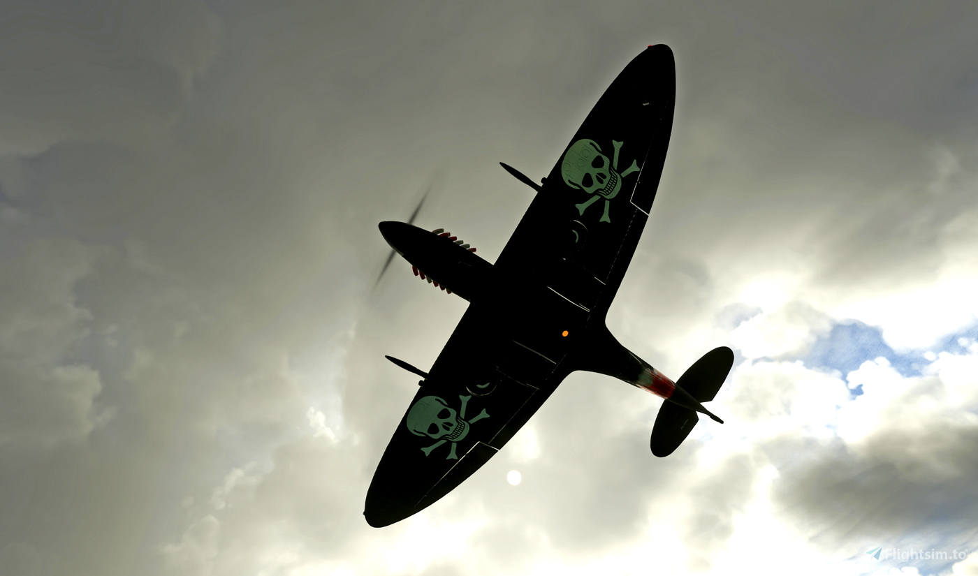 FlyingIron SpitfireIX Repaint Livery: Red Rum voor Microsoft Flight ...
