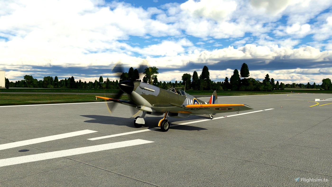 FlyingIron Supermarine Spitfire - RW388 for Microsoft Flight Simulator ...