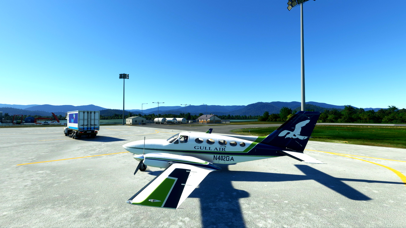 Flysimware C414AW Gull Air N402GA Ficticious livery request for ...