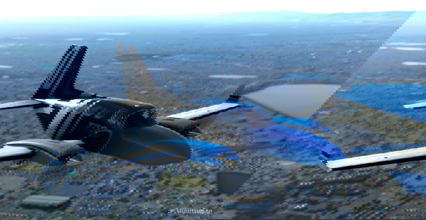 Flysimware Cessna 414 AW - TPC livery for Microsoft Flight Simulator | MSFS