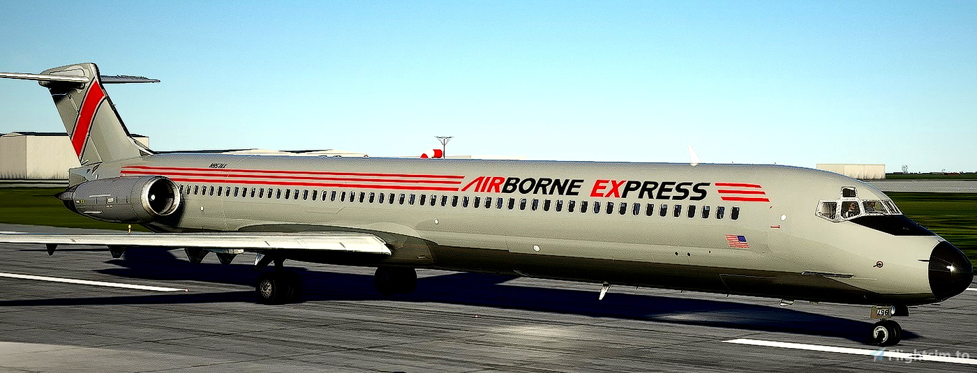 FlytheMaddog X - MD-80 Airborne Express (*fictional) for Microsoft Flight Simulator | MSFS