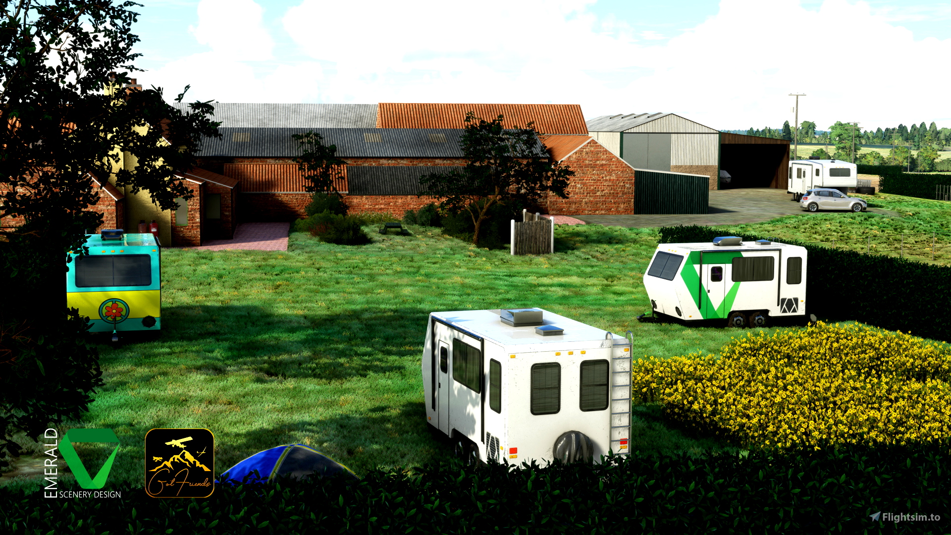 Emerald Scenery Design | Forwood Farm for MSFS