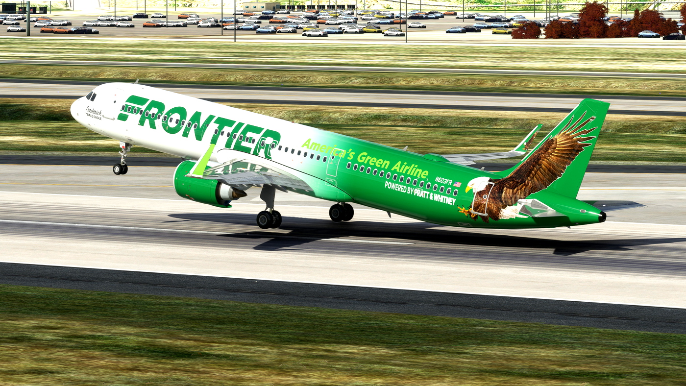 Frontier "Frederick The Bald Eagle" - LatinVFR A321Neo for Microsoft ...