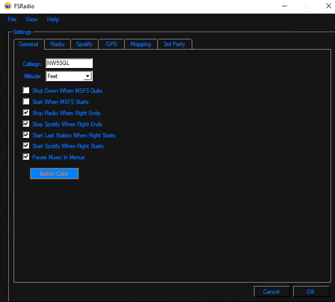 FSRadio for Microsoft Flight Simulator | MSFS