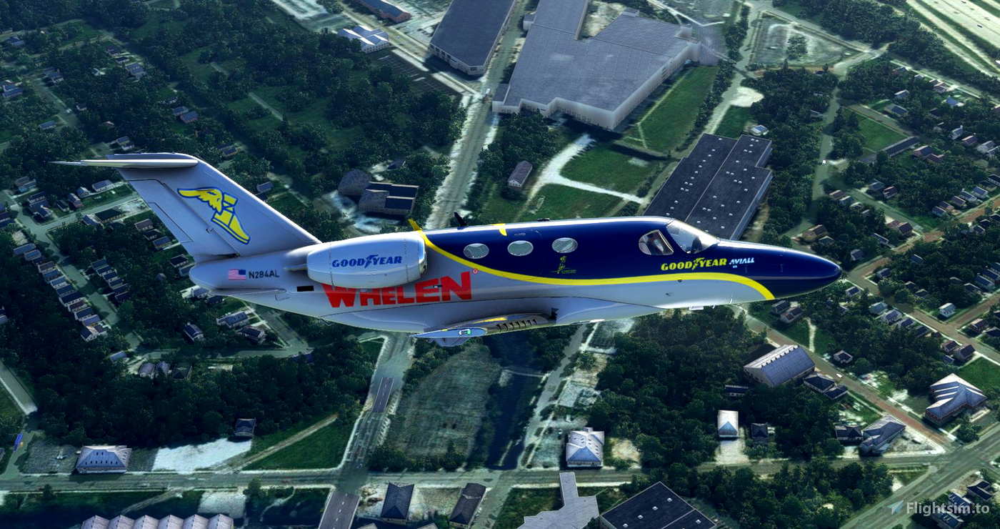 Goodyear Aviation Corporate Jet repaint for Cessna Citation Mustang für ...