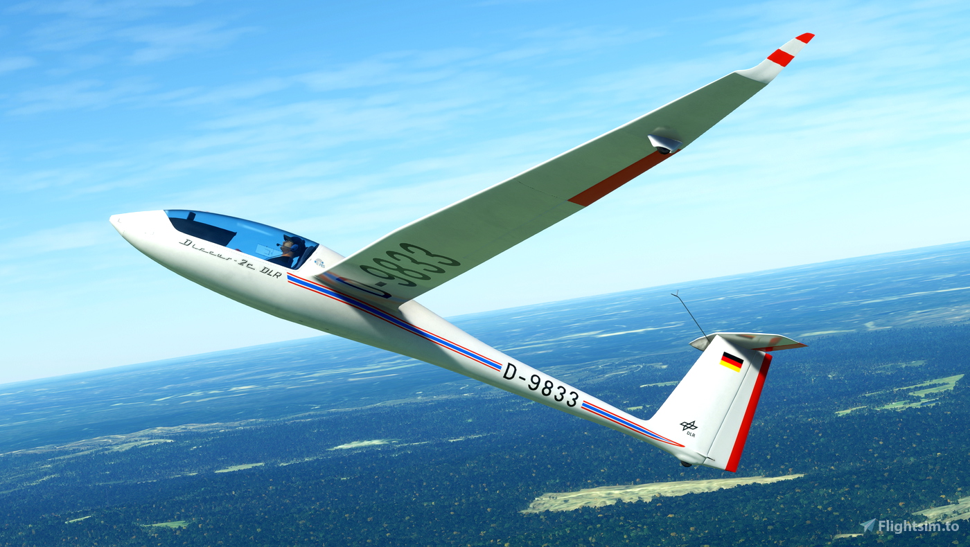 Got Friends Discus 2c Livery: D-9833 for Microsoft Flight Simulator | MSFS