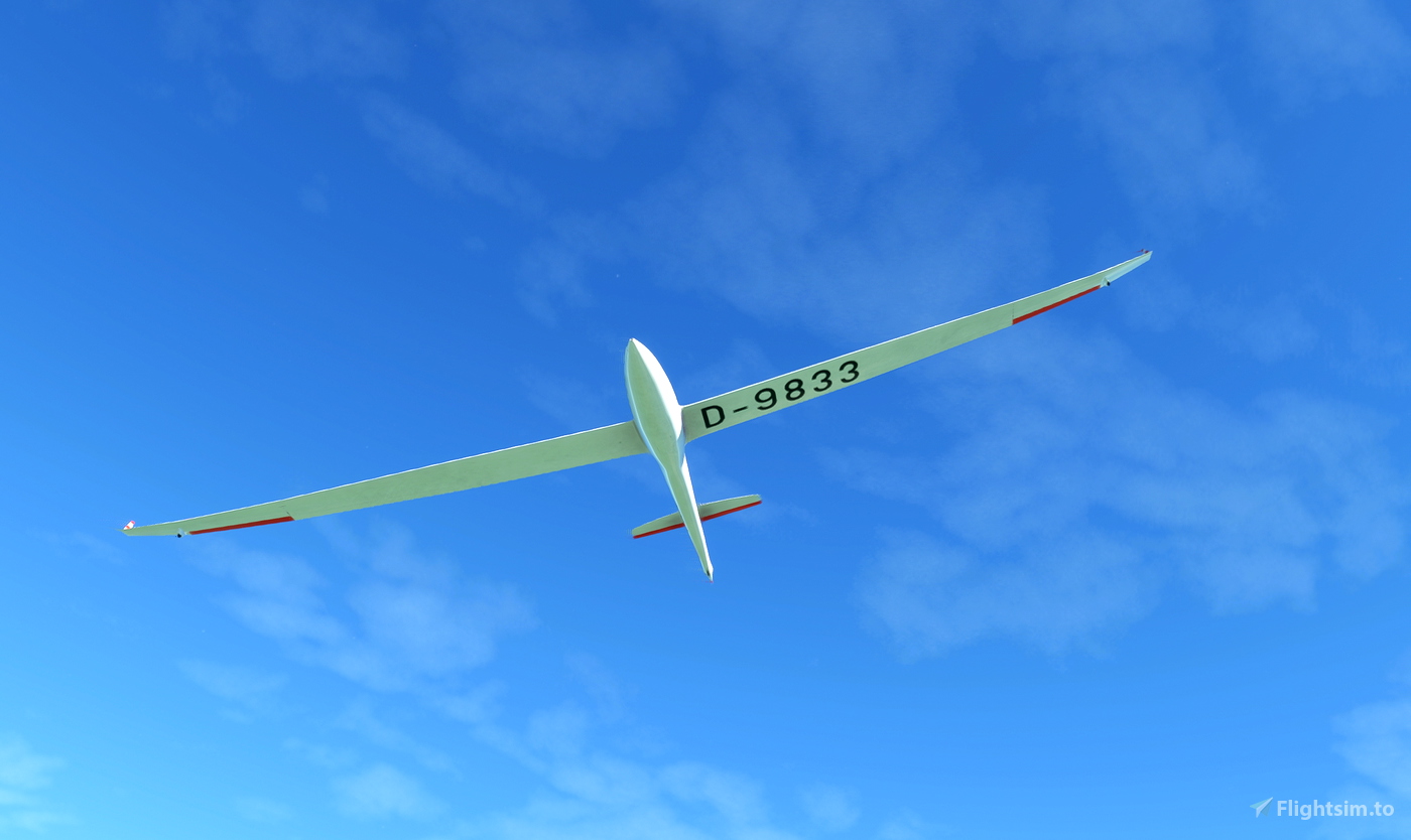 Got Friends Discus 2c Livery: D-9833 for Microsoft Flight Simulator | MSFS