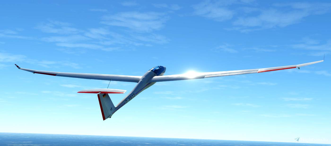Got Friends Discus 2c Livery: D-9833 for Microsoft Flight Simulator | MSFS
