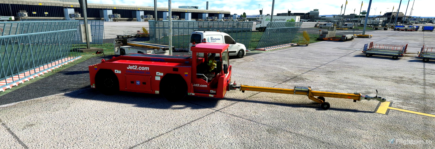 GSX - Jet2 (RED) Handling textures for Microsoft Flight Simulator | MSFS