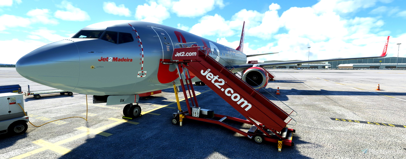 GSX - Jet2 (RED) Handling textures for Microsoft Flight Simulator | MSFS