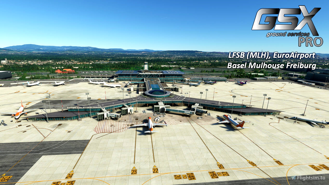GSX PRO Profile for LFSB (Euroairport Basel Mulhouse Freiburg) by ...