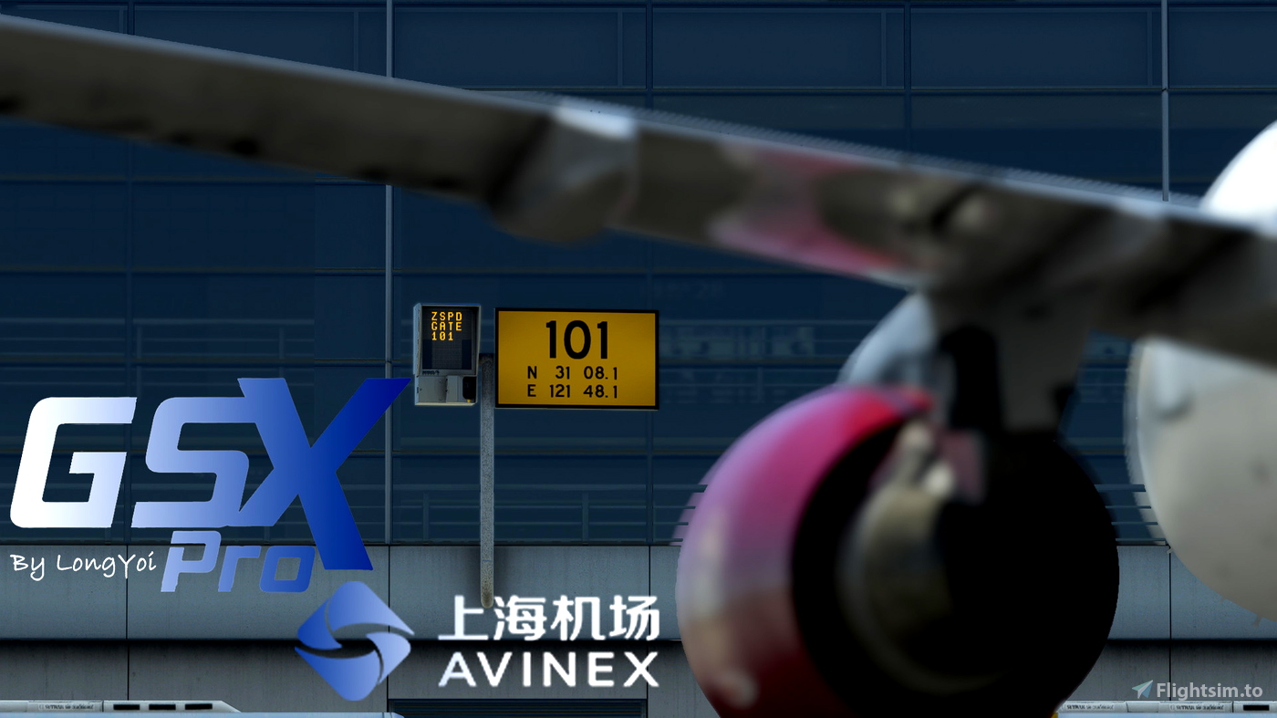 GSX PRO Profile for WF Scenery Studios ZSPD for Microsoft Flight ...