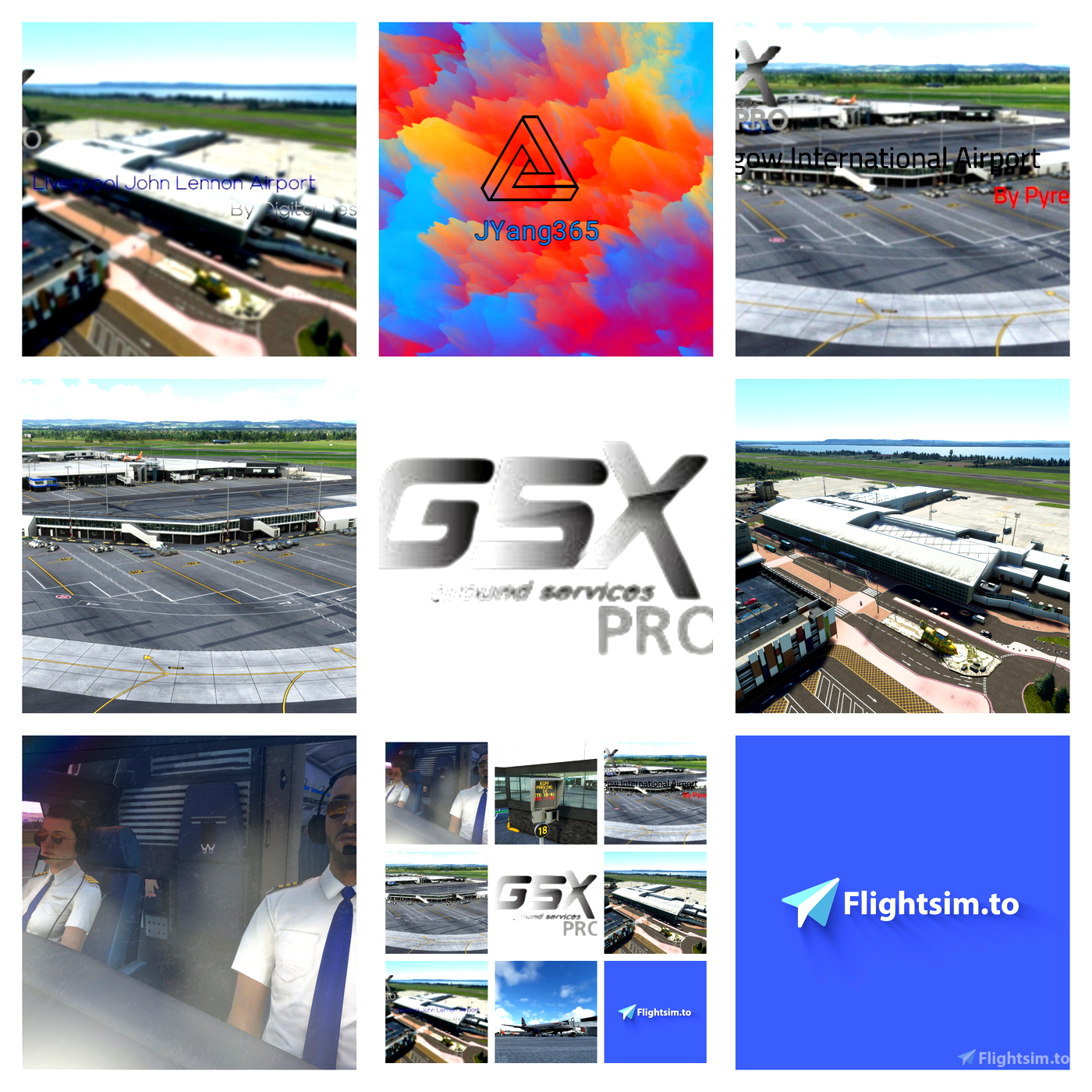 GSX Pro Profiles Megapack for Microsoft Flight Simulator | MSFS