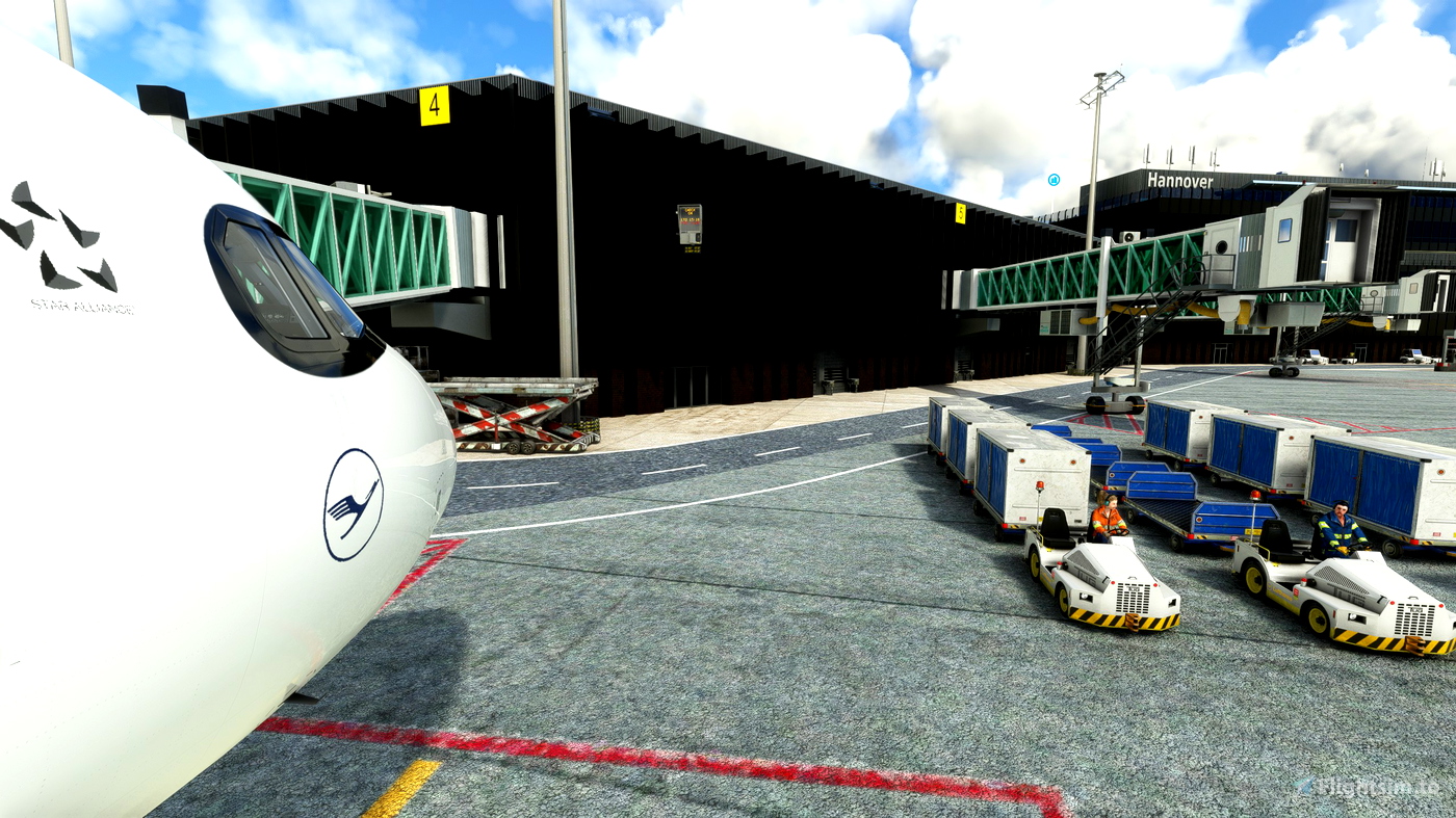 GSX Profile - EDDV Hannover (JustSim) for Microsoft Flight Simulator | MSFS