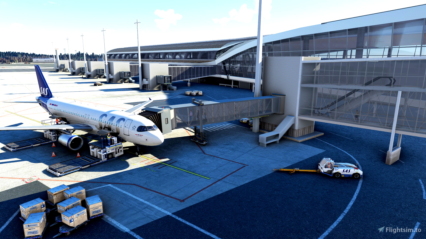 GSX Profile - ENGM Oslo Airport for Microsoft Flight Simulator | MSFS