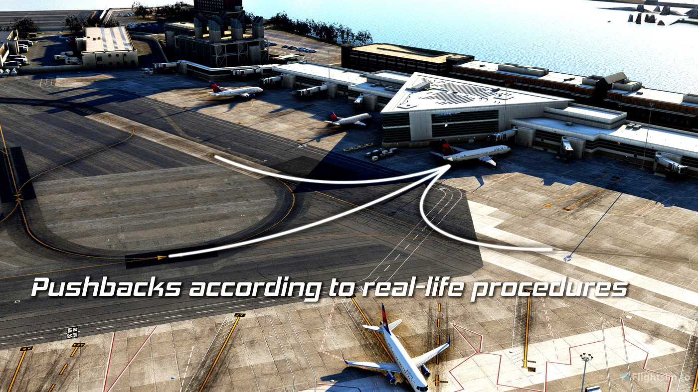 GSX Profile - KBOS Boston Logan (FlyTampa) for Microsoft Flight ...