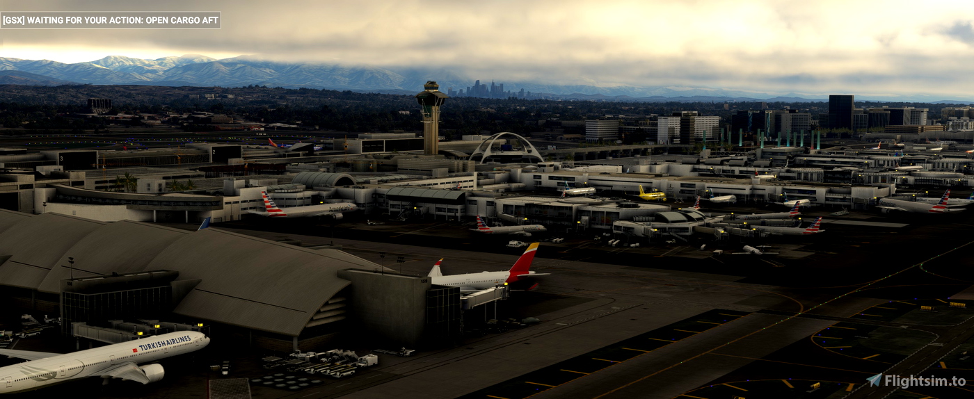 GSX Profile - KLAX Los Angeles Intl Airport (Inibuilds) for Microsoft ...