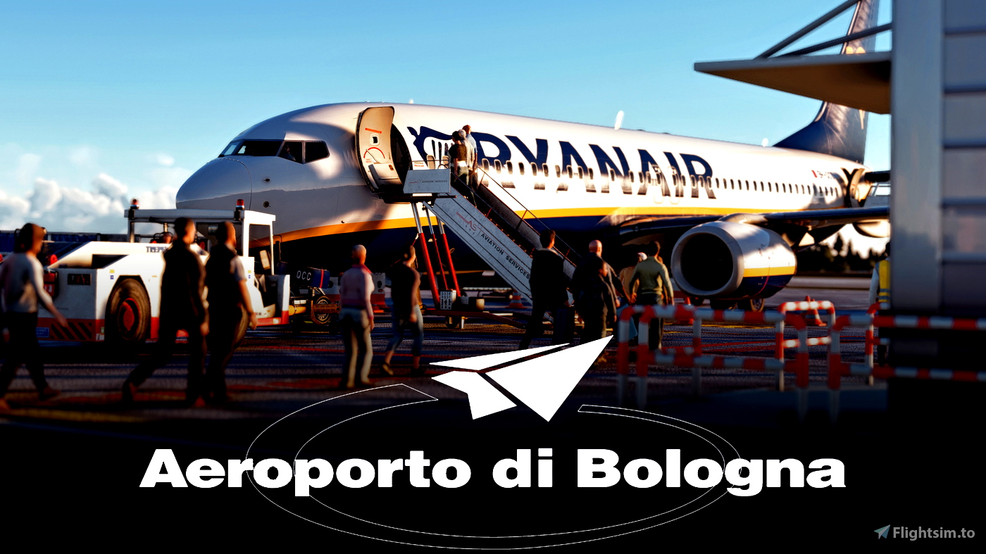 GSX Profile - LIPE Bologna (Freeware) for Microsoft Flight Simulator | MSFS