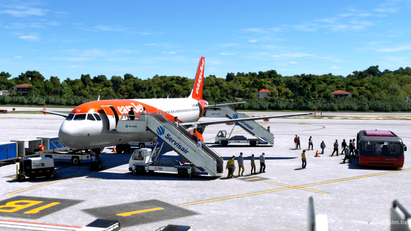 GSX Profile | Skiathos - LGSK (Orbx) for Microsoft Flight Simulator | MSFS