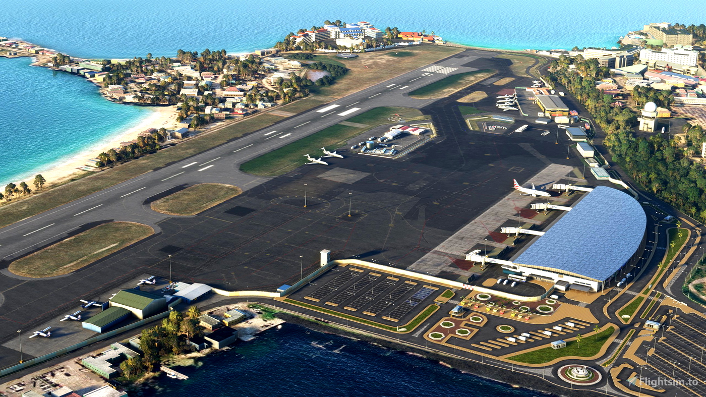 GSX Profile - TNCM Princess Juliana (Airworthy Designs) for Microsoft ...