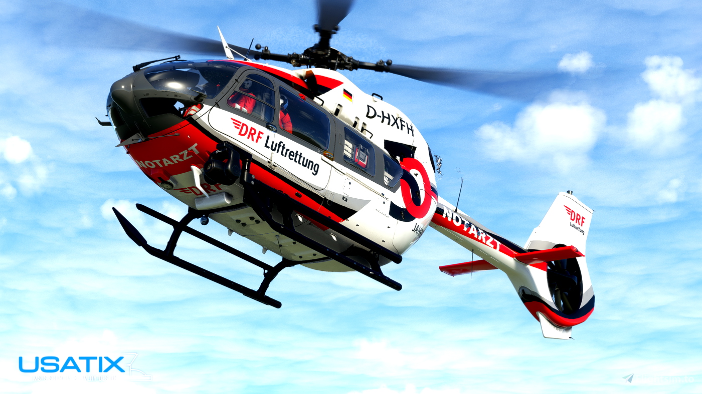 H145 - DRF - D-HXFH - 50 Jahre for Microsoft Flight Simulator | MSFS