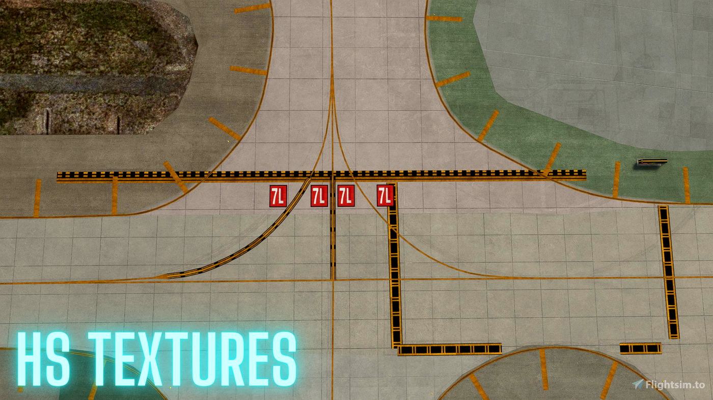 Airport Markings Enhancement Pack for Microsoft Flight Simulator | MSFS