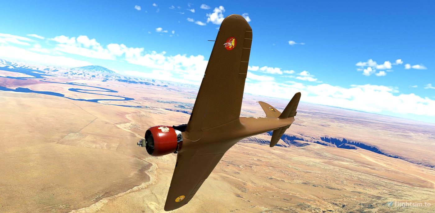 HUGHES H-1 RACER HCG brown bandit for Microsoft Flight Simulator | MSFS