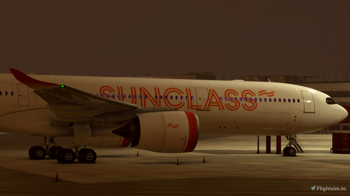 Headwind A330-900 neo Sunclass Airlines OY-VKO for Microsoft Flight ...