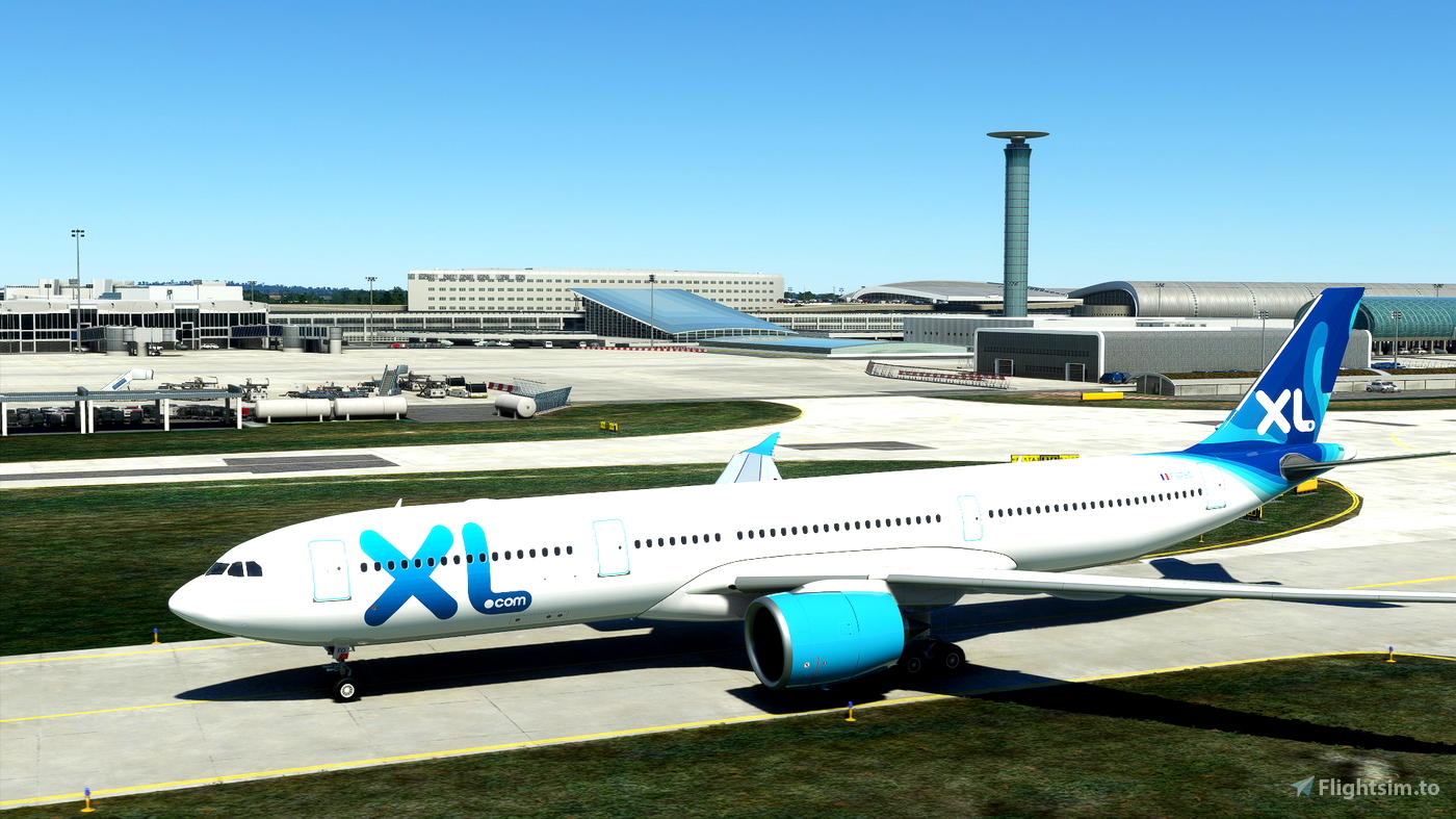 Headwind A330-900neo XL Airways with & without mask 8K のために Microsoft ...
