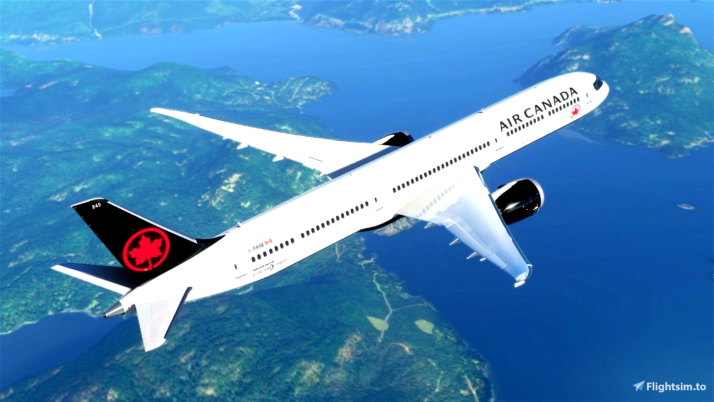 Heavy Division 787-10 Air Canada for Microsoft Flight Simulator | MSFS