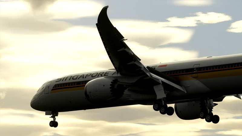 Heavy Division 787-10 Singapore Airlines for Microsoft Flight Simulator ...