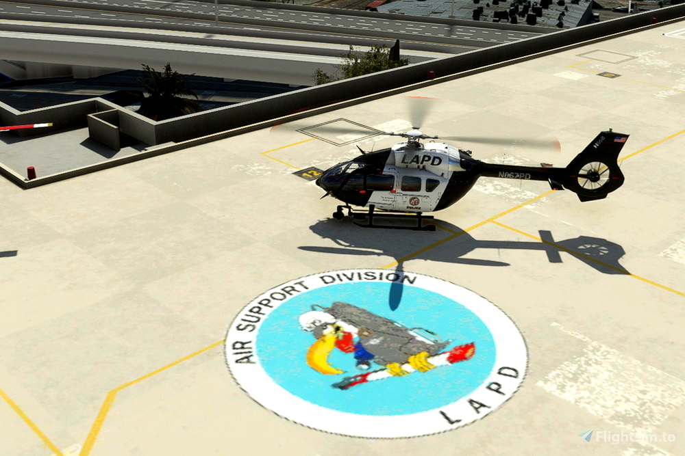 HPG Airbus H145 AP Livery "LAPD Firefighting, Civilian Cargo, Offshore ...