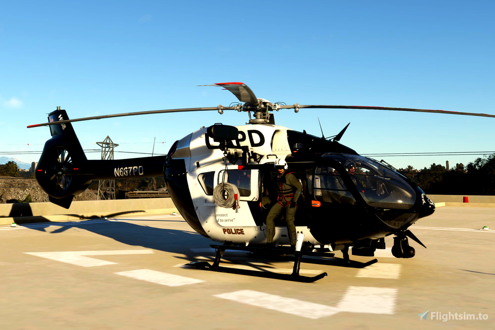 HPG Airbus H145 AP Livery "LAPD Firefighting, Civilian Cargo, Offshore ...