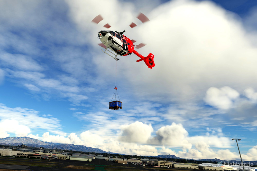 HPG Airbus H145 BP/AP Livery "LAFD Civilian, EMS, Firefighting ...