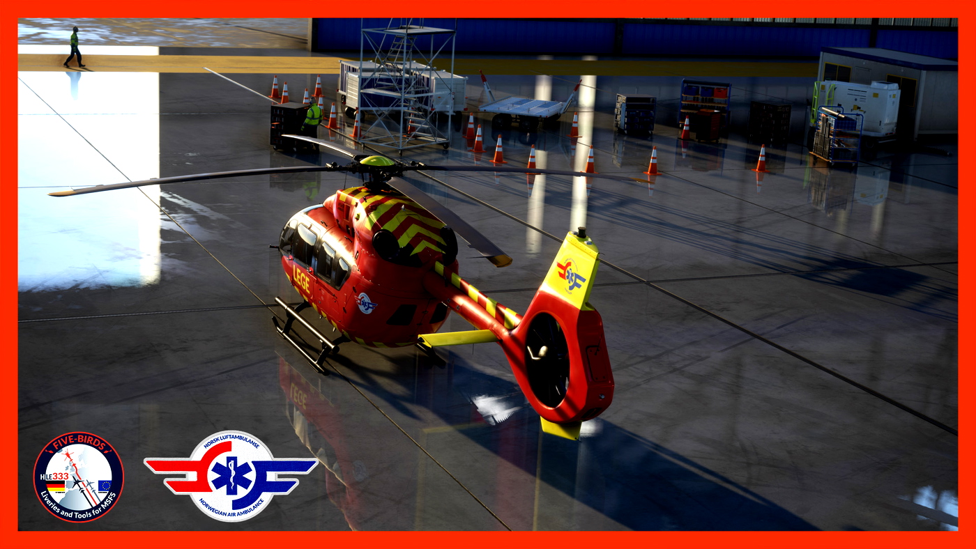 HPG H145 Action Pack Livery - Norwegian Air Ambulance - Development ...