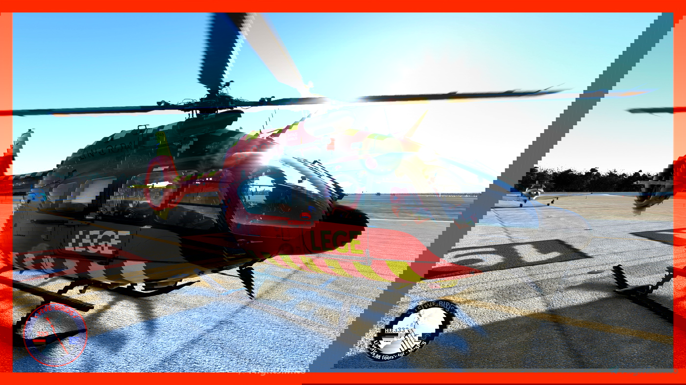 HPG H145 Action Pack Livery - Norwegian Air Ambulance - Development Helicopter - LN-OOA - EMS ...
