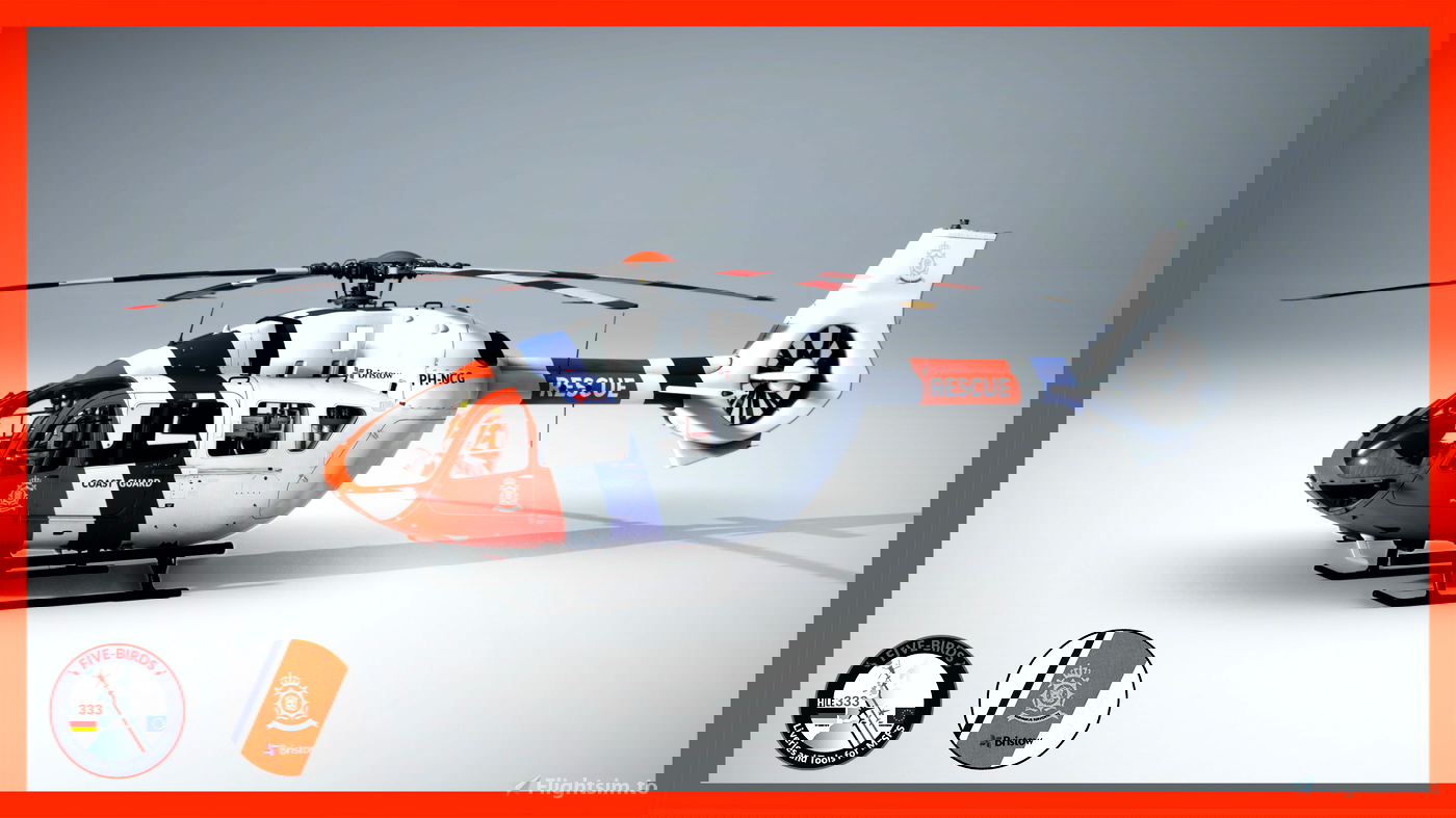 HPG H145 Action Pack Livery - Netherlands Coastguard - PH-SAR/PH-NCG ...