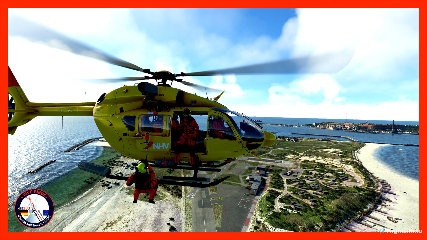 Hpg H145 Action Pack Livery Noordzee Helikopters Vlaanderen Ofs