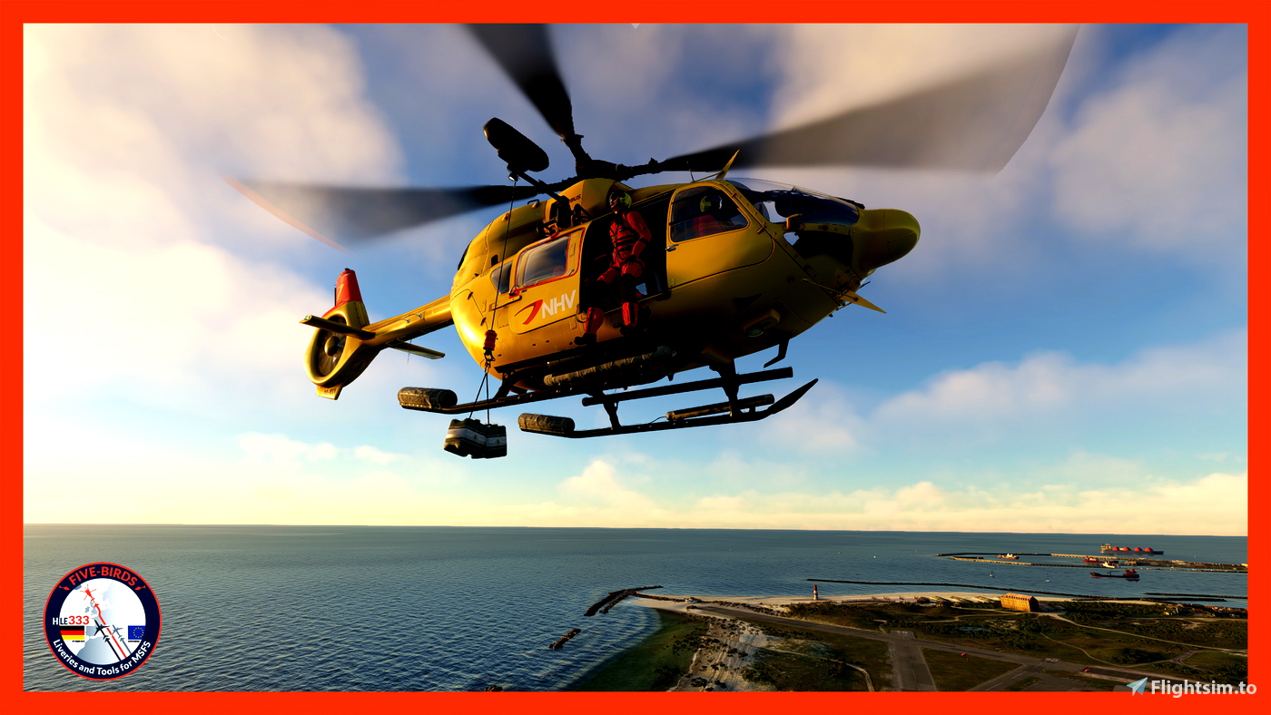 Hpg H145 Action Pack Livery Noordzee Helikopters Vlaanderen Ofs