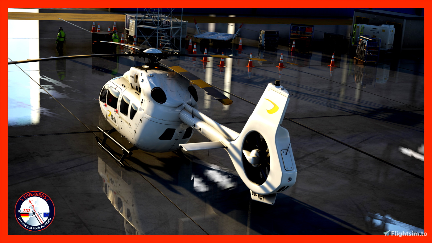 Hpg H145 Action Pack Livery Noordzee Helikopters Vlaanderen Ofs