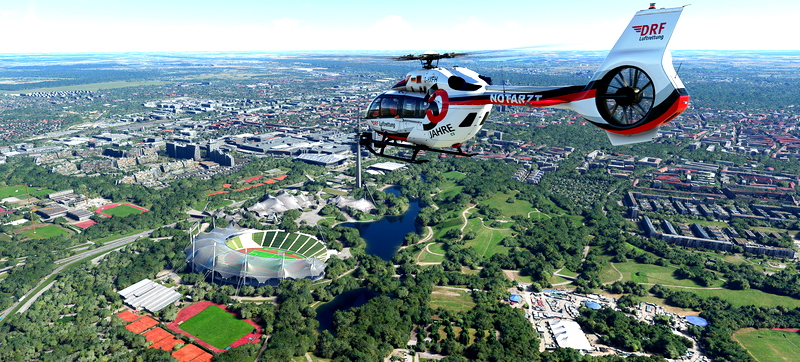 HPG H145 DRF D-HXFH 50 Jahre / EMS for Microsoft Flight Simulator | MSFS