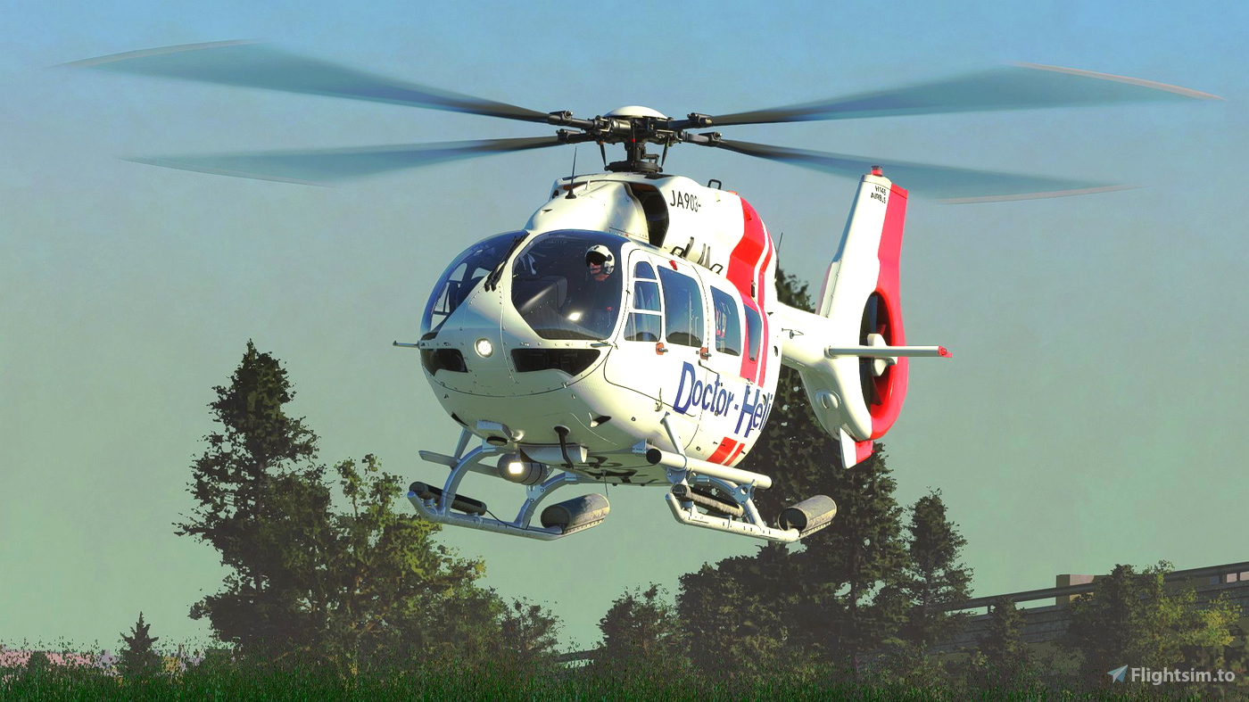 HPG H145 HEMS Doctor Heli | Hirata Gakuen | JA903H for Microsoft Flight ...